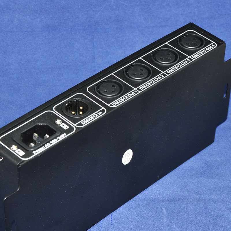 AC100-240V(50Hz/60Hz) 4CH LED DMX512 Signal Distributor Controller ...