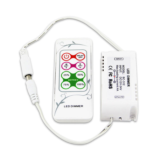 4A Constant Voltage PWM Smart LED Dimming Controller for LED Lights ...