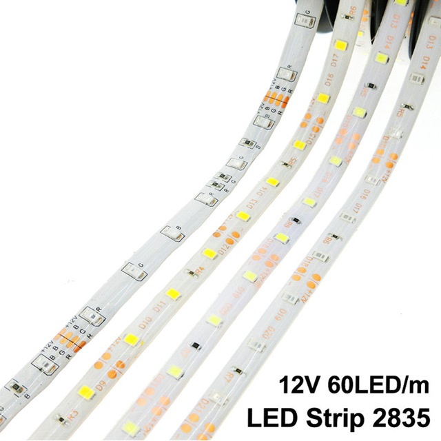 DC 12V 2835 SMD Flexible LED Strip 60LEDs/m RGB /White /Warm White ...