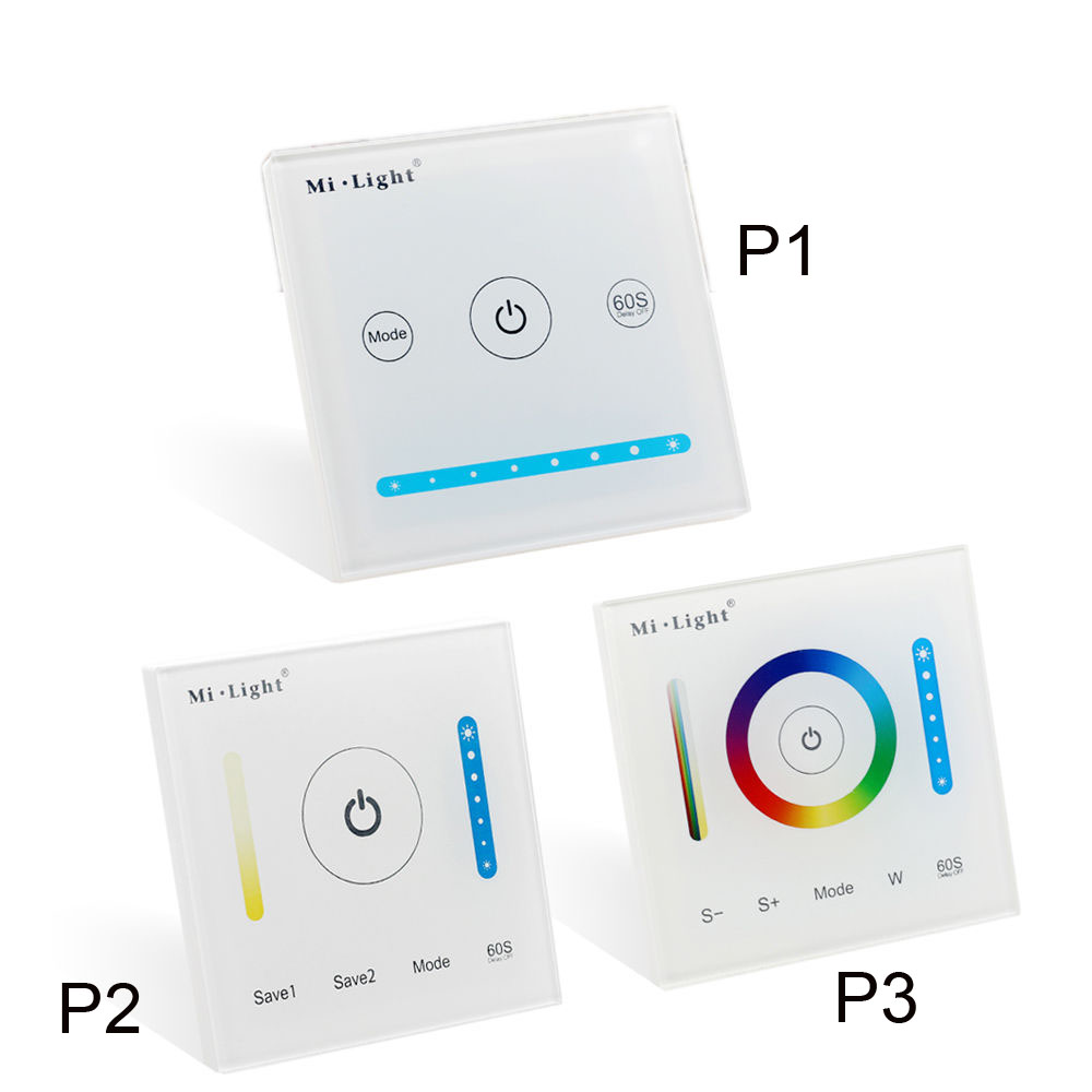 Milight Smart Panel Led Controller Color Temperature CCT Dimming RGBW ...