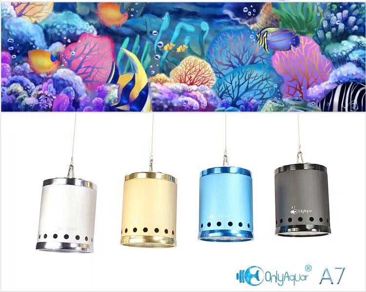 OnlyAquar A7 LED Sea Water Coral Aquarium Light | SatisLED