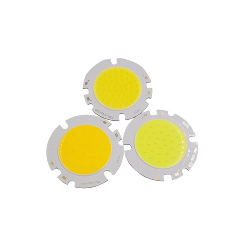 10W 15W 20W 25W 30W LED COB Module LED COB Round Panel DC 30V 59.5mm ...