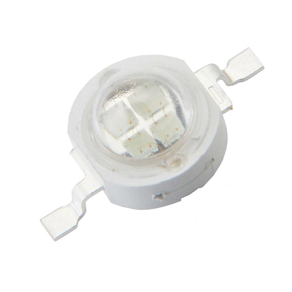 5W High Power LED Emitter Pink Full Spectrum / White Full Spectrum ...