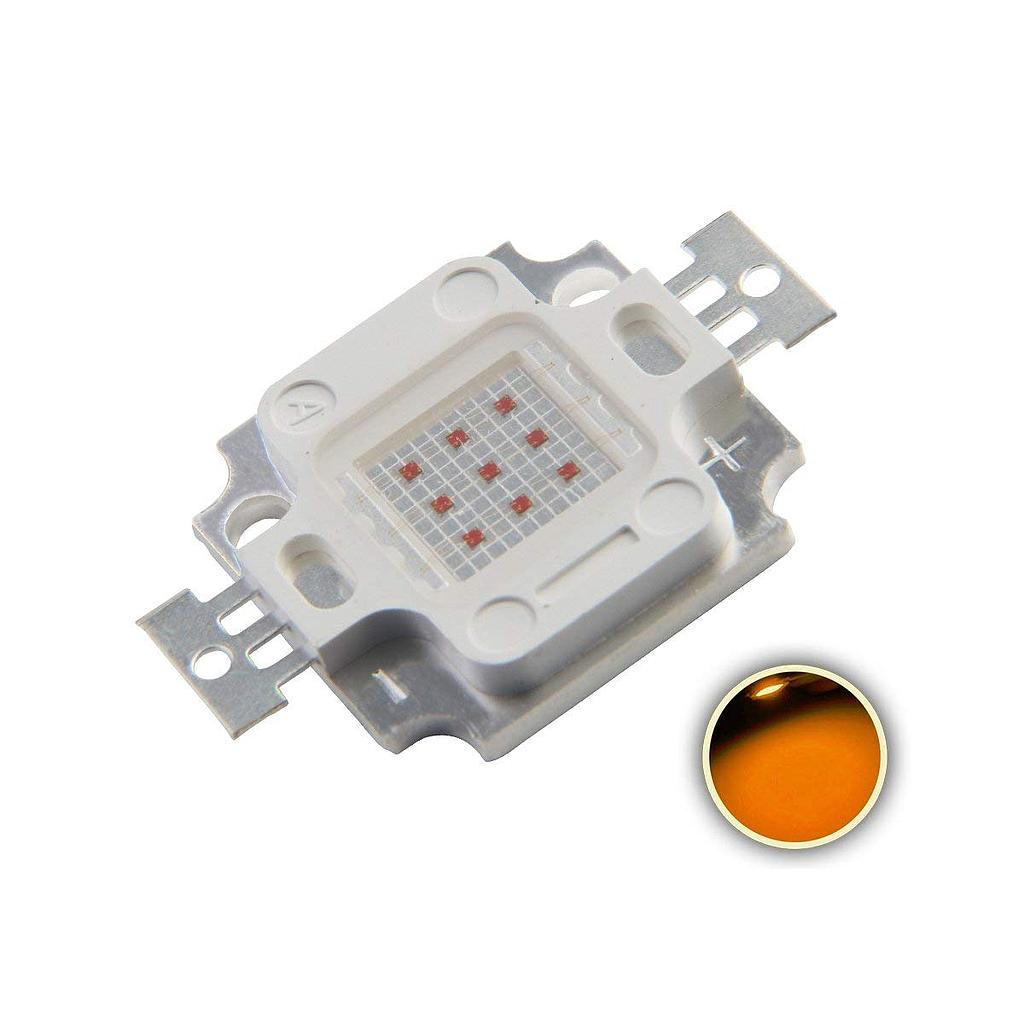 10W High Power LED Emitter Orange/ Amber/ Yellow/ Golden Yellow/ Pink ...
