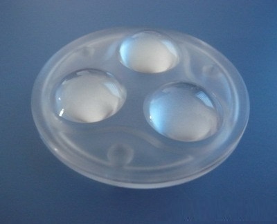 50mm Diameter LED Module Lens 3 LEDs 25° 45°, 60° | SatisLED