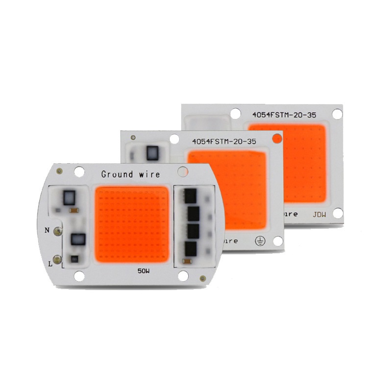 AC110/220V 15-50W COB LED Light Full Spectrum 380-840nm for Plant Grow ...