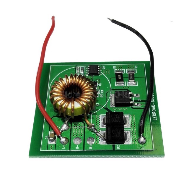 30W 50mm XHP70 LED Driver Input DC 12-244V Output 6V 4-4.5A 1 Modes ...